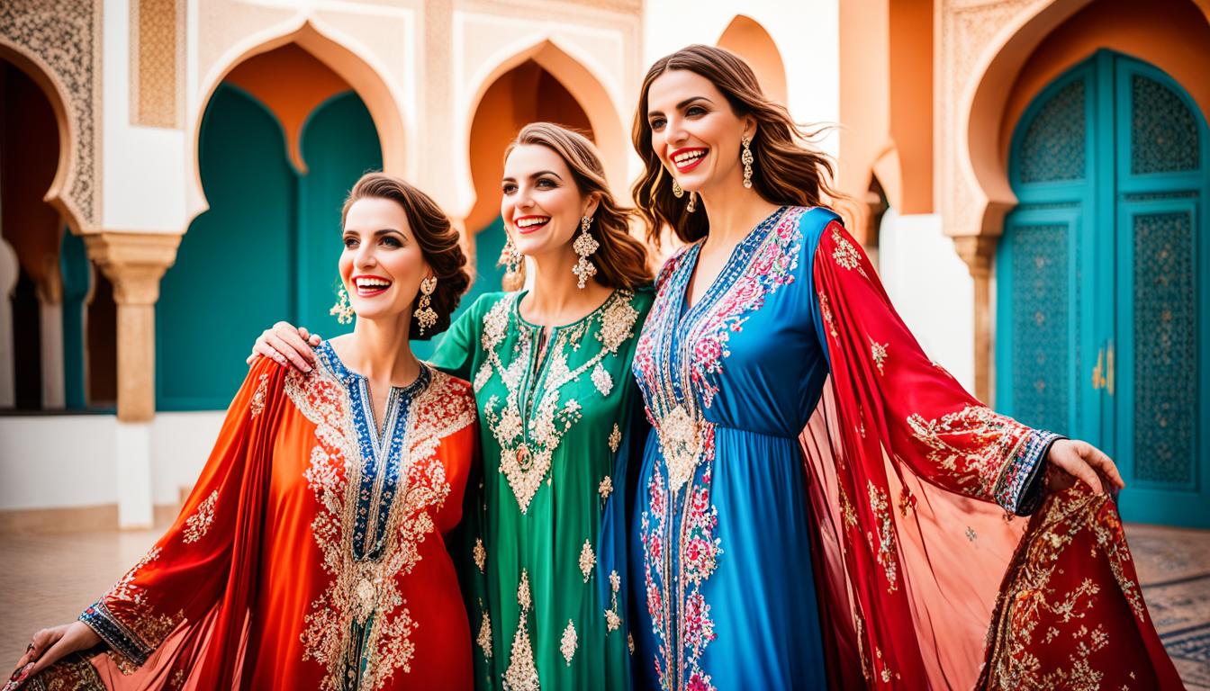 Être belle en tenue traditionnelle marocaine – élégance et couleurs à l ...
